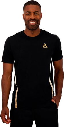 Le Coq Sportif Herren Bat Sp Tee Ss N°2 Enfant T-Shirt, Schwarz, XL