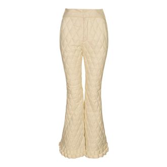 RAXXY Pantalon matelass&eacute; - Femme - Pantalons - Blanc - Taille: 40 FR