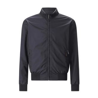 Moorer Bomber r&eacute;versible - Homme - Vestes - Bleu - Taille: 3XL
