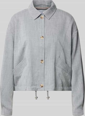 Jake*s Cropped Blouson mit Eingrifftaschen