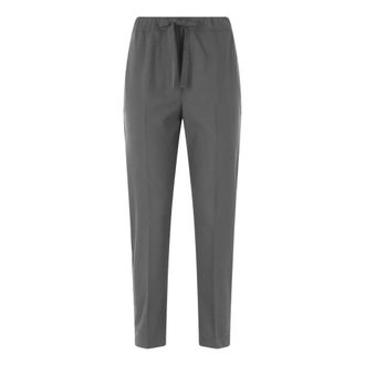 Semicouture Pantalon fusel&eacute; &agrave; cordon de serrage - Femme - Pantalons - Gris - Taille: 44 FR