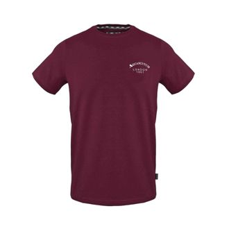 Aquascutum London 1851 T-Shirt f&uuml;r Herren, Baumwollmischung (Rot)