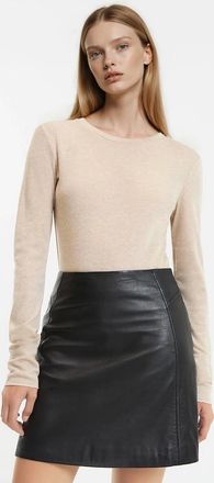 La Redoute Collections T-shirt Col Rond Manches Longues