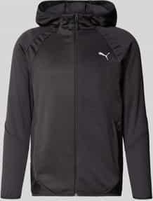 Puma Regular Fit Trainingsjacke mit Logo-Print