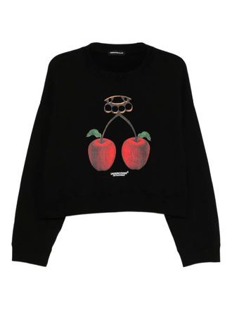 Undercover Sweatshirt mit Print - Schwarz