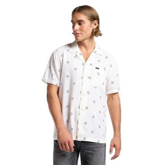 Lee Resort Shirt, Ecru, XL Hommes