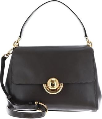 Furla Cuir sac à main sac de soirée Vitello Varenne Domus Top Handle Bag Urban Gray taupe