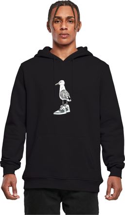 Mister Tee Mens MT2880-Seagull Sneakers Hoody Hooded Sweatshirt, Black, 4XL