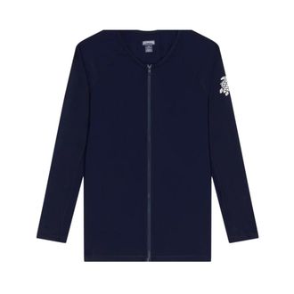 Vilebrequin Flynn-z Lang&auml;rmliger Rashguard mit Rei&szlig;verschluss - - Sweatshirts & Hoodies - Damen - Blau - L