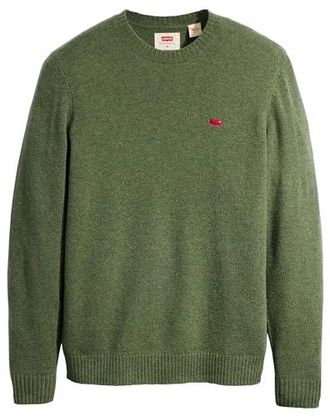 Levi's Original Housemark Sweater Sweat-Shirt Homme, Olive Heather, XS