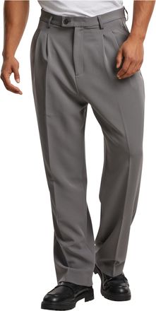 Urban Classics Herren Hose Double Pleated Dressed Pants, lässige Hose für Männer, Loose Fit, Größen 28-44