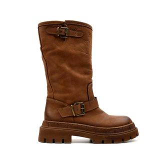 Zoe Lincol04 Nabuk Cuoio Damenstiefel - - Shoes - Damen - Braun - 38 EU