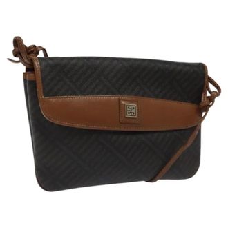 Givenchy Pre-owned Leder Schultertasche - - Pre-owned - Damen - Schwarzk - ONE SIZE