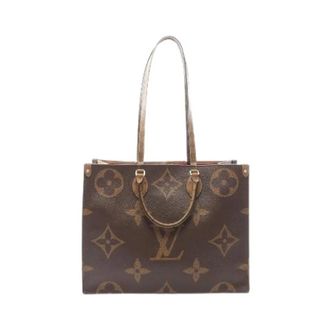 Louis Vuitton Pre-owned Onthego GM Monogram Giant Reverse Tote Bag - - Pre-owned - Damen - Braun - ONE SIZE