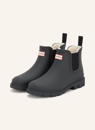 Hunter Gummi-Boots Downpour schwarz