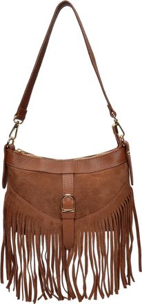 Anna Luchini Braun Rindsledertasche