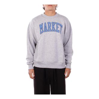 Market Market, Herren, Sweatshirts & Hoodies, Grau, LGröße