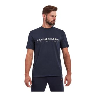 Paul & Shark Minimalistisches Yachting T-Shirt - - Tops - Herren - Blau - L