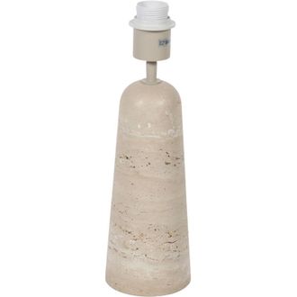 Anne Lighting Anne Lighting - lampe de table - Travino - cr&egrave;me - pierre - &Oslash;