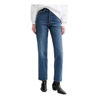 Levi's Ribcage Full Length - - Jeans - Damen - Blau - W28 L34