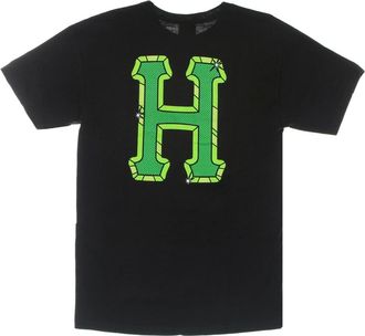 HUF Huf, Homme, Tops, Noir, Taille: L Amazing H Tee