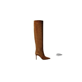Scarosso Carra Wildlederstiefel - - Shoes - Damen - Braun - 36 EU