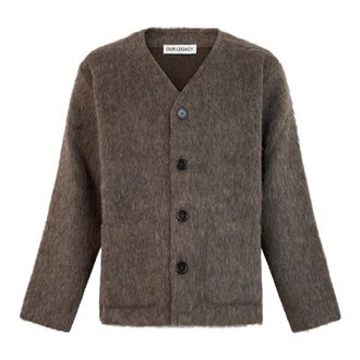 Our Legacy Homme, Pulls, Brun, Taille: M Cardigan oversize