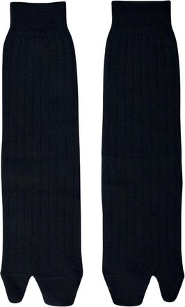 Maison Margiela Femme, Accessoires, Noir, Taille: S Bootleg Socks