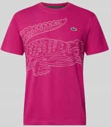 Lacoste Sport Regular Fit Sport-T-Shirt aus Baumwoll-Mix