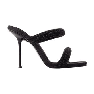 Alexander Wang Womens Julie Tubular Sandal Black Synthetic