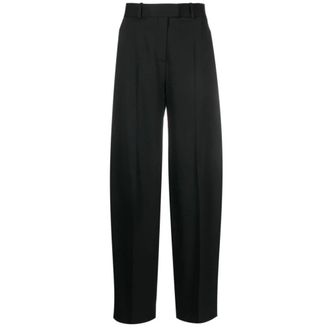 The Attico 237Wcp43-W041 Cropped Hose - - Trousers - Damen - Schwarzk - M