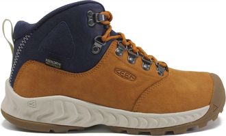 Keen Damen NXIS Explorer Mid Waterproof Wanderstiefel, Maple/Birch, 42 EU