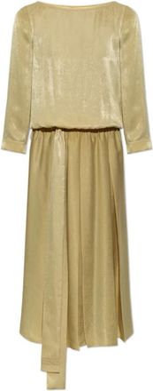 Maison Margiela Robe avec foulard - Femme - Robes - Jaune - Taille: 38 FR