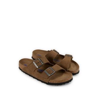 Birkenstock Sandales &agrave; boucles en cuir