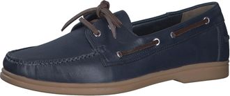 Marco Tozzi by Guido Maria Kretschmer Herren Schnürschuhe aus Leder Elegant, Blau (Navy), 45 EU