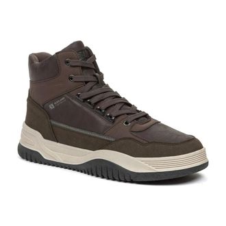 Crosby bottines marron d&eacute;contract&eacute;es &agrave; bout ferm&eacute; - Homme - Chaussures - Brun - Taille: 42 EU