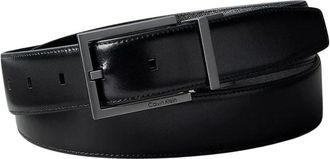 Calvin Klein G&uuml;rtel CALVIN KLEIN SQUARE BUKLE 32MM REV/ADJ CINTURA