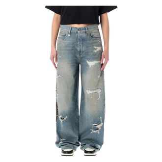 Amiri Bones Studded Jean - - Jeans - Damen - Blau - W28