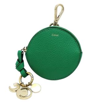 Chlo&eacute; Pre-owned Leder Portemonnaies - - Pre-owned - Damen - Gr&uuml;n - ONE SIZE