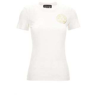 Versace Jeans Couture T-Shirts und Poloshirts - - Tops - Damen - Wei&szlig; - XS