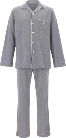 Polo Ralph Lauren Pyjama en coton - Homme - V&ecirc;tements de nuit et de d&eacute;tente - Gris - Taille: S