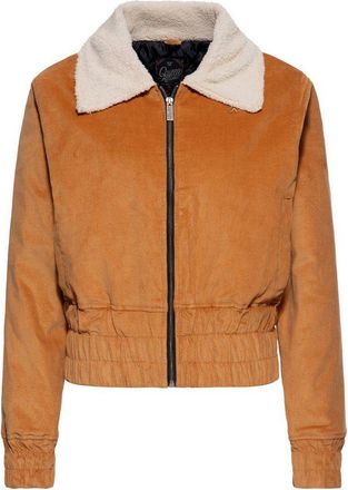 Queen Kerosin Winterjacke (1-St) in Feincord mit Sherpa-Kragen