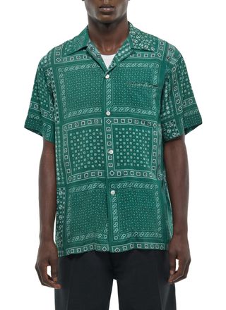 Fursac Chemise hawa&iuml;enne &agrave; motif bandana - Taille XXL - Homme