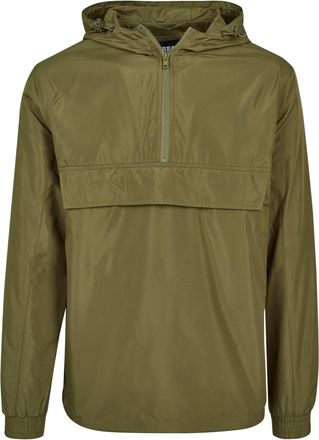 Urban Classics Herren Pullover Basic TB2100, Einfarbig, Gr. Medium (Herstellergr&ouml;&szlig;e: M), Gr&uuml;n (Olive 00176)