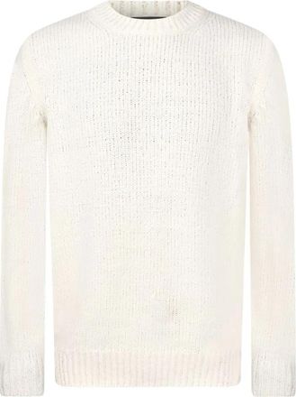 Gran Sasso Pullover aus Schurwolle 2055 - - Knitwear - Herren - Wei&szlig; - 2XL