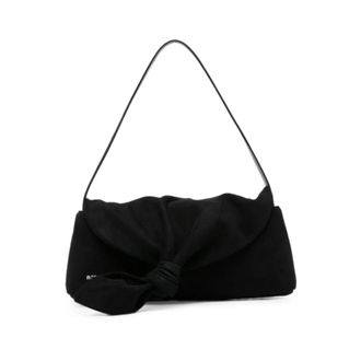 Rotate Wildleder-Knoten-Schal-Tasche - - Bags - Damen - Schwarzk - ONE SIZE