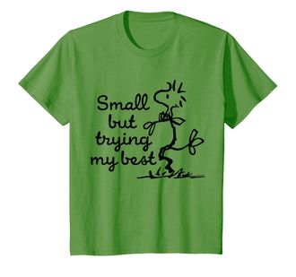 Peanuts Erdn&uuml;sse - Woodstock Small But Try My Best T-Shirt