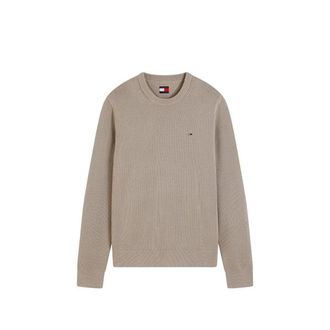 Tommy Hilfiger Pull slim maille &agrave; logo en coton