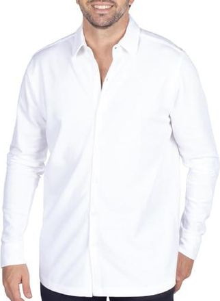 Shilton Chemise Basique Maille PIQUEE Homme 4XL / Blanc