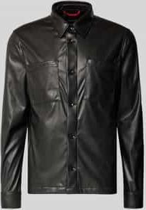 Cinque Jacke in Leder-Optik Modell MESSI